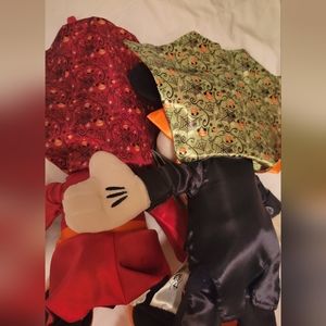 Disney | Toys | Collectible Disney Halloween Large Plush Mickey Minnie ...